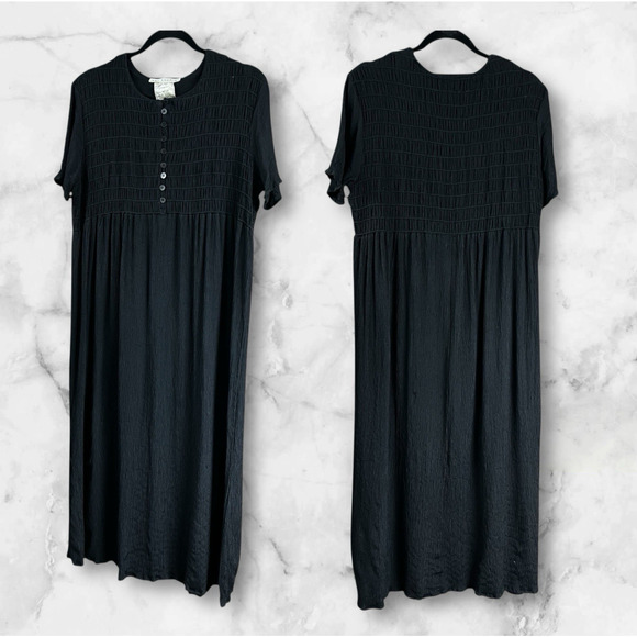Max Studio | Dresses | Vintage Max Studio Dresses Usa Black Maxi Dress ...